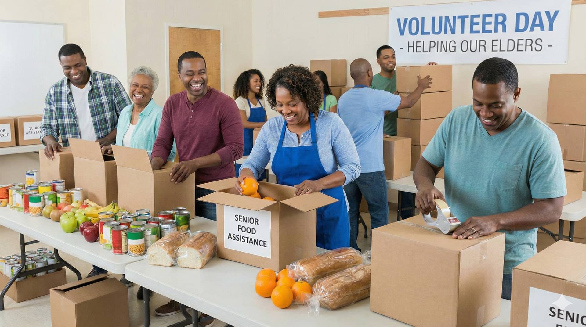 Help Prepare Food Delivery Packages